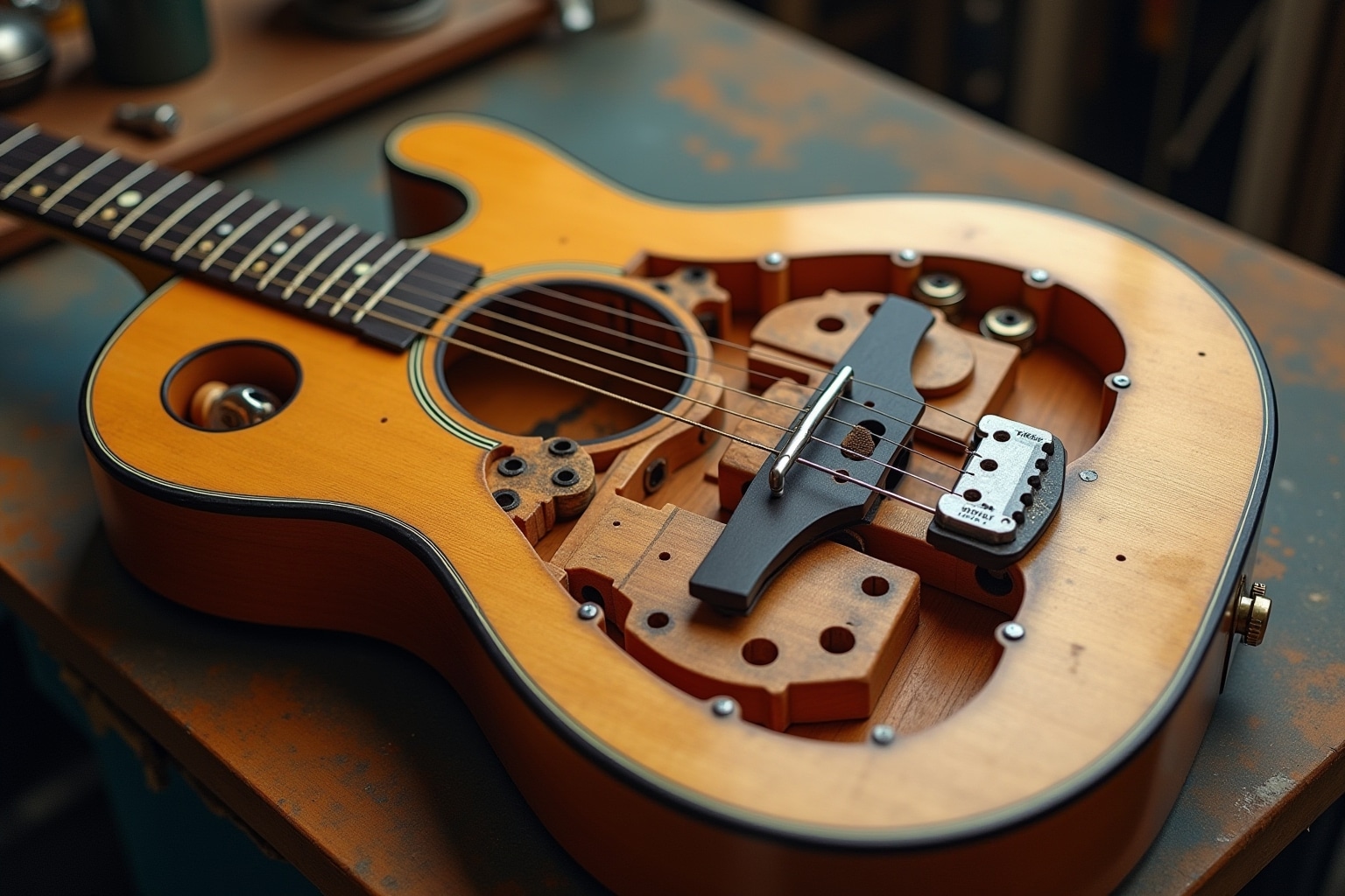 Der Aufbau einer Gitarre: Alles, was du wissen musst